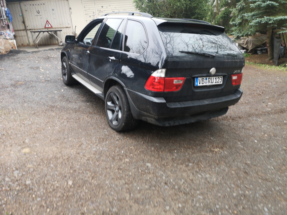 Пару фоток перед полным перекрасом. — BMW X5 (E53), 3 л, 2006 года ...