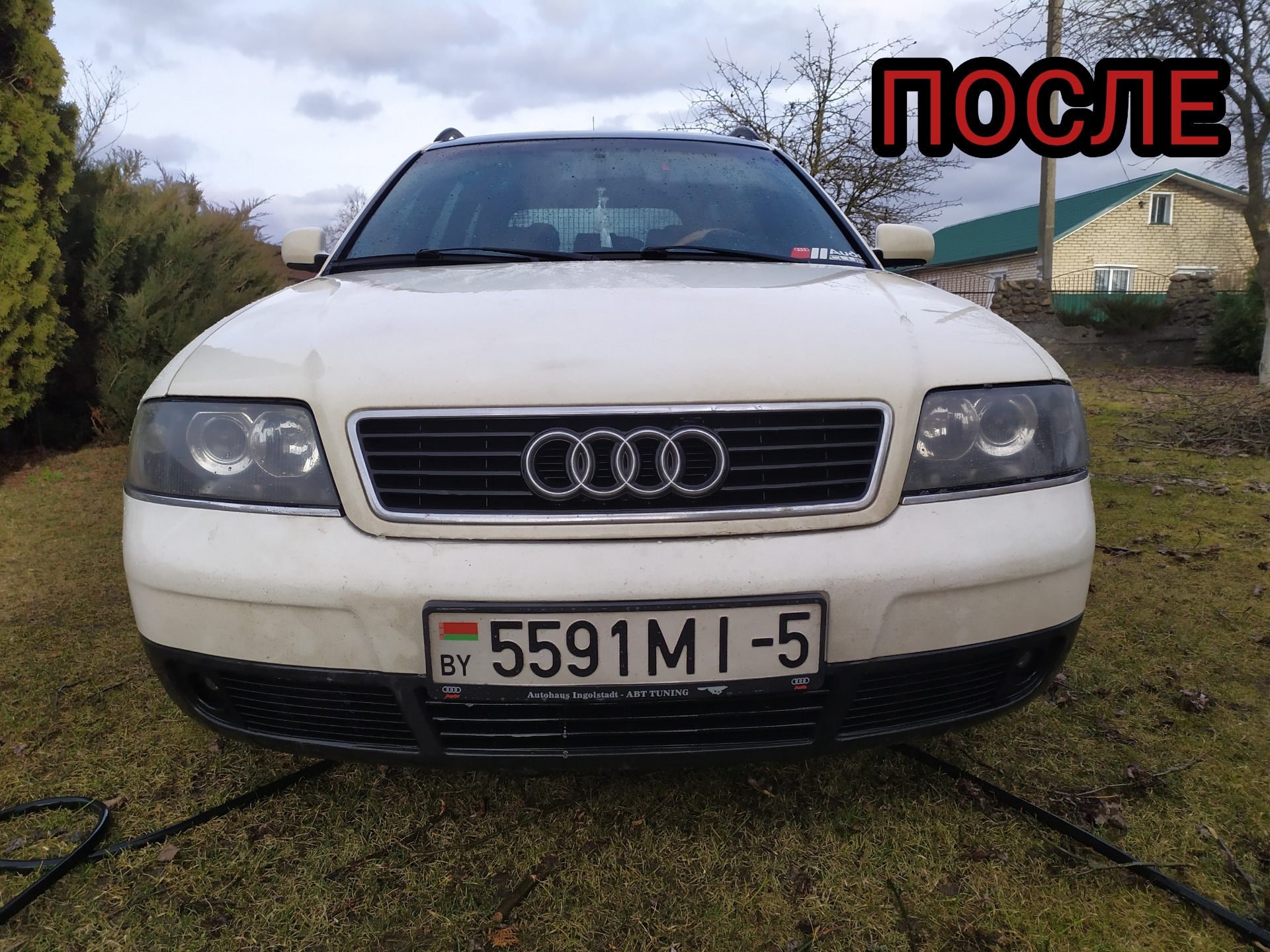 #1️⃣0️⃣Фары от ALLROAD C5 на а6 с5 — Audi A6 Avant (C5), 1,9 л, 1999 года | стайлинг | DRIVE2