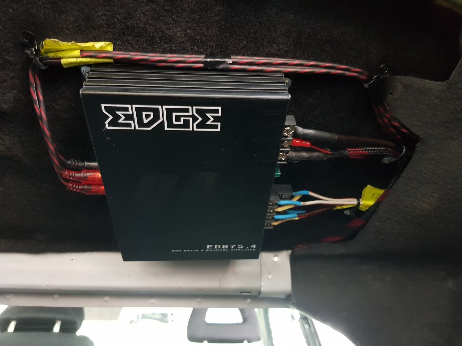 Установил усилитель EDGE EDB75.4-E9 — Volkswagen Bora (1G), 1,6 л, 2001 года | автозвук | DRIVE2