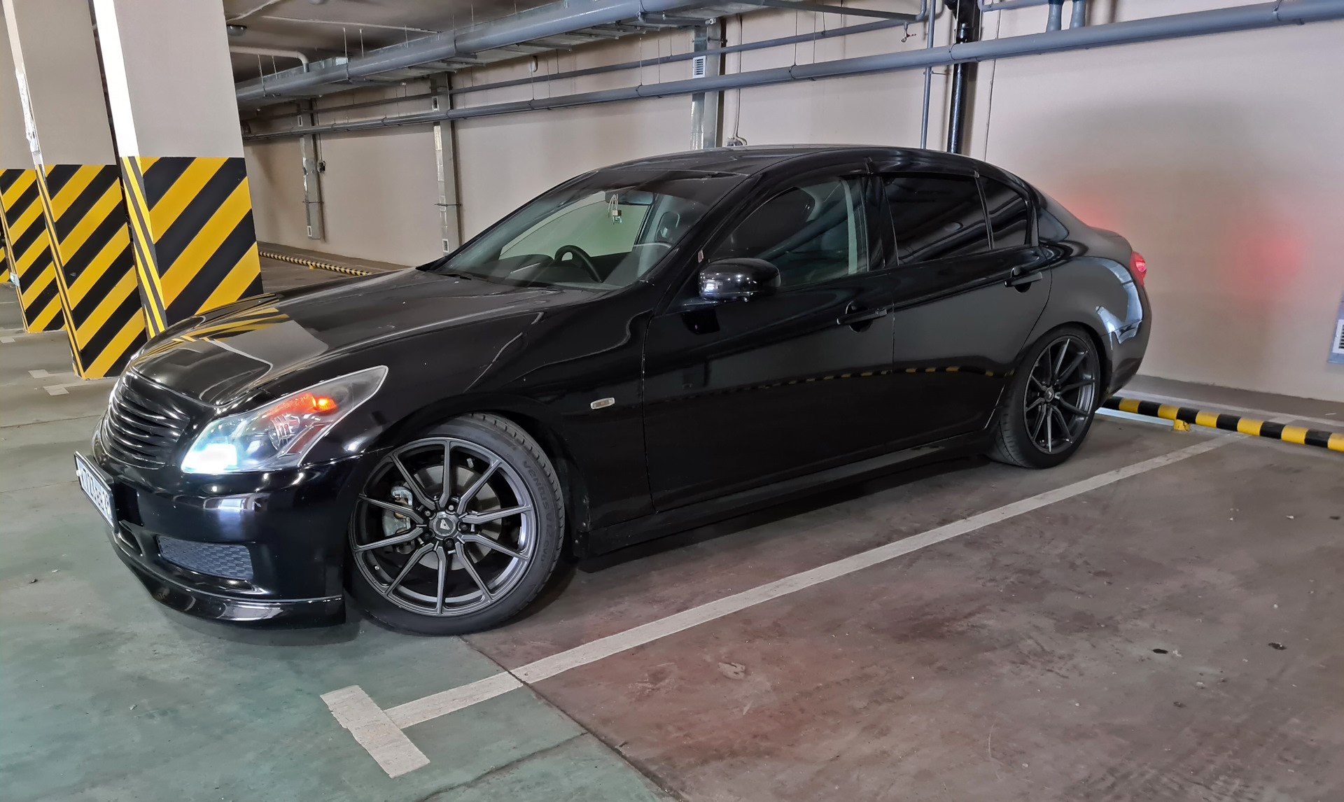 Занижение Skyline — Nissan Skyline (V36), 2,5 л, 2008 года | тюнинг | DRIVE2