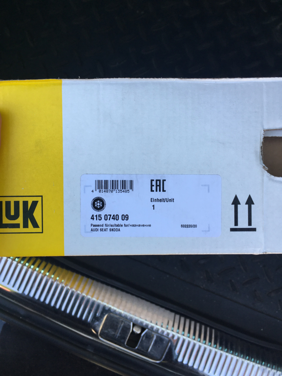 415074009 Маховик LUK | Запчасти на DRIVE2