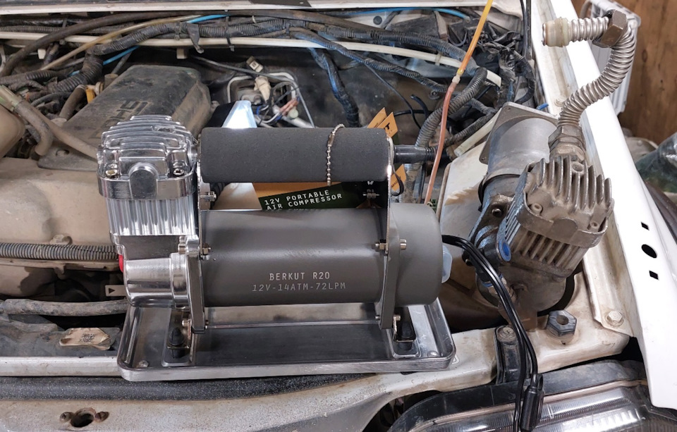 Замена компрессора Беркут R20 — Suzuki Jimny, 1,8 л, 2005 года ...