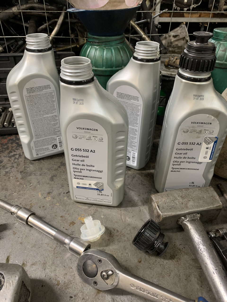 G055532A2 Масло трансмиссионно VAG | Запчасти на DRIVE2