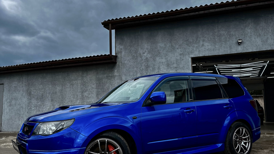 Subaru Forester (SH) 2.0 бензиновый 2008 | WR Blue на DRIVE2