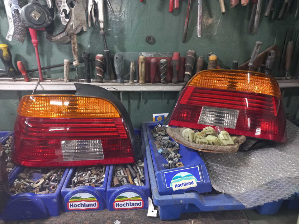 Фонари рест на дорест — BMW 5 series (E39), 3 л, 2000 года | аксессуары ...