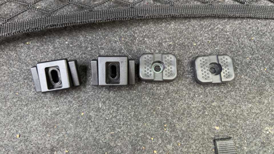 От нового к старому. Упоры багажника А7. — Skoda Octavia A8 Mk4, 1,4 л ...