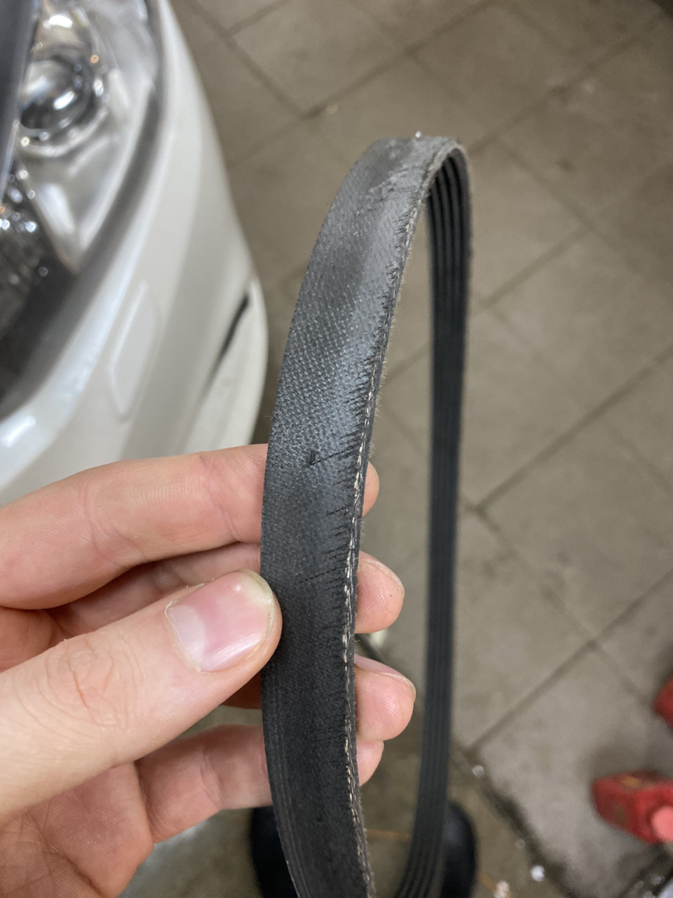 Замена гидронатяжителя и обводного ремня — Mazda 6 (3G) GJ, 2 л, 2016 ...