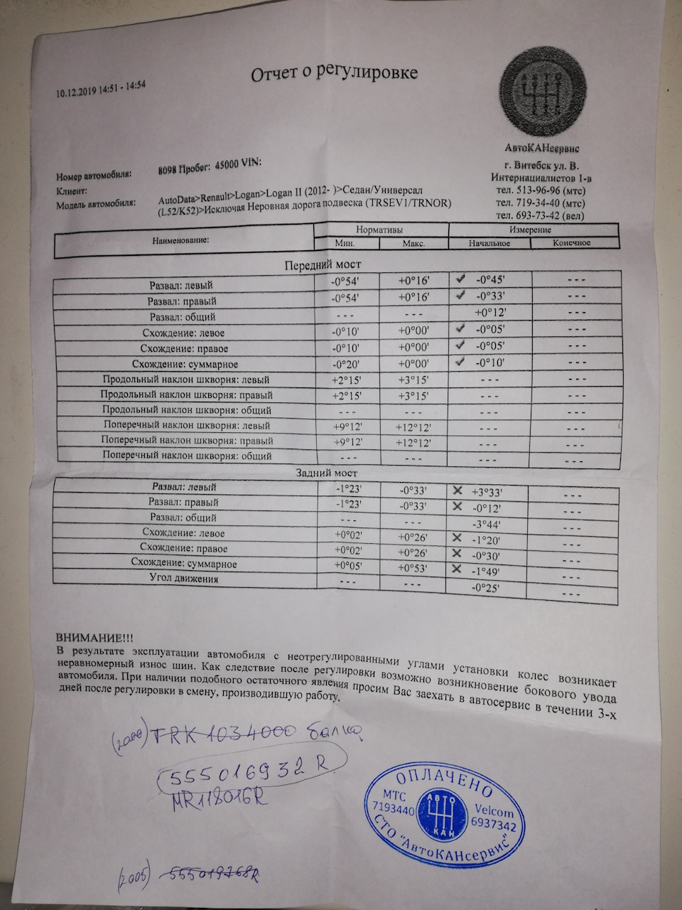 555016932R Балка подв зад RENAULT | Запчасти на DRIVE2