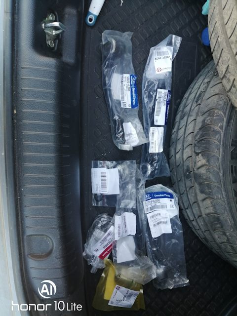 568204L000 Наконечник рулевой тяги KIA HYUNDAI | Запчасти на DRIVE2