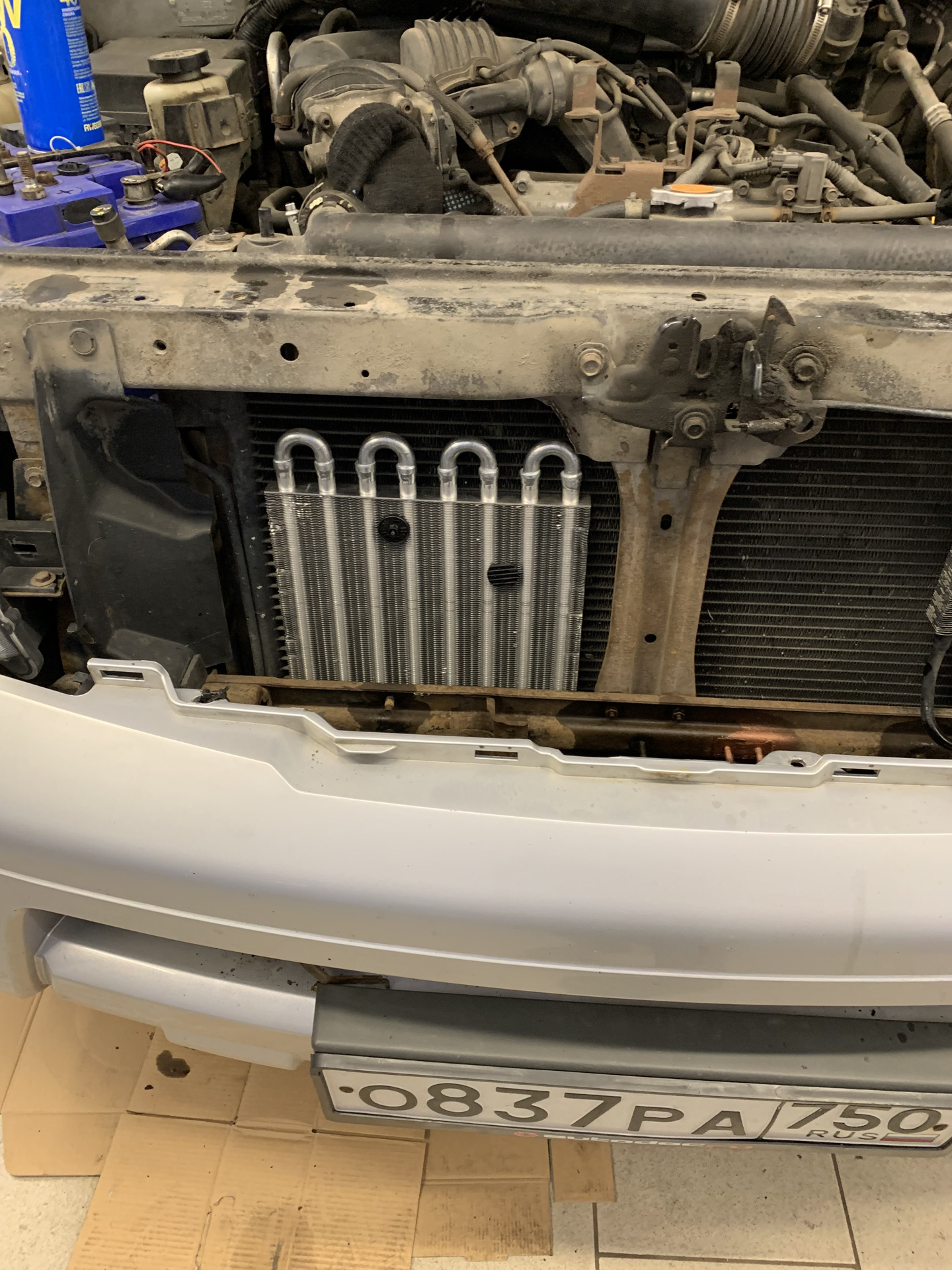 Радиатор АКПП — замена на Hayden 1405 — Nissan Pathfinder (3G), 4 л ...