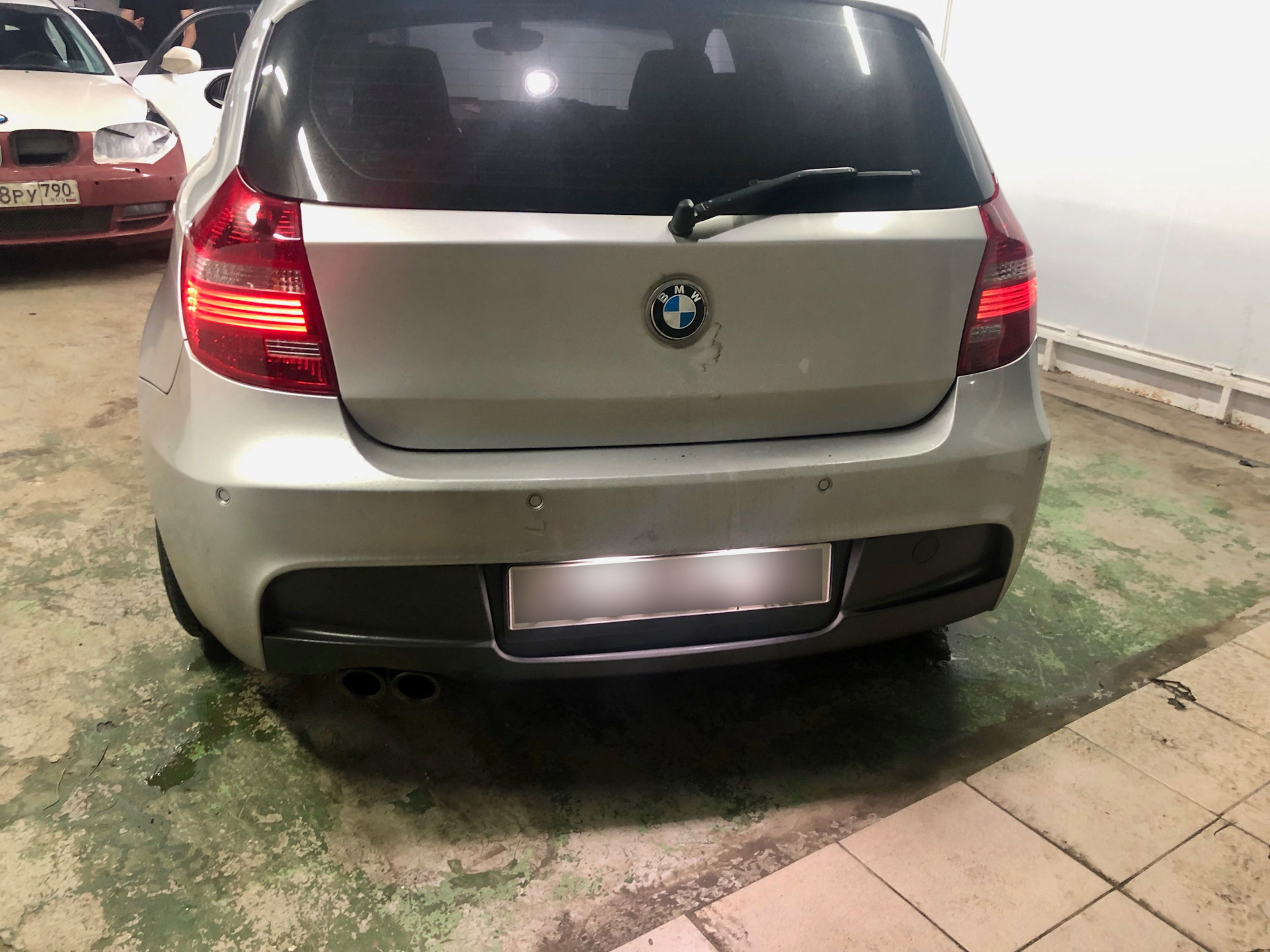 69] Дооснащение задними LED фонарями (S522A) — BMW 1 series (E81/E87), 3 л, 2007 года ...