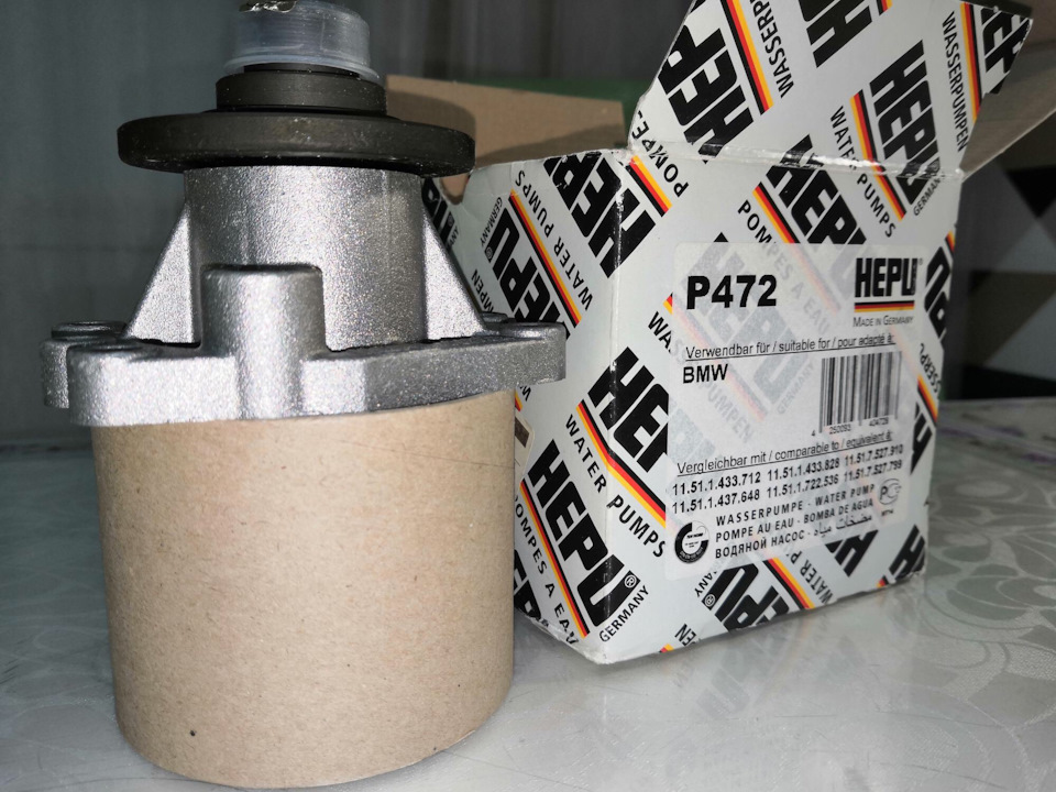 Замена помпы охлаждения м52 — BMW 5 series (E39), 2,5 л, 1998 года ...