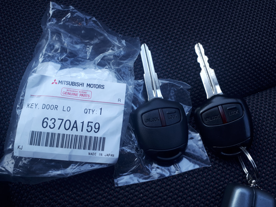6370A159 Заготовка ключа Mitsubishi | Запчасти на DRIVE2