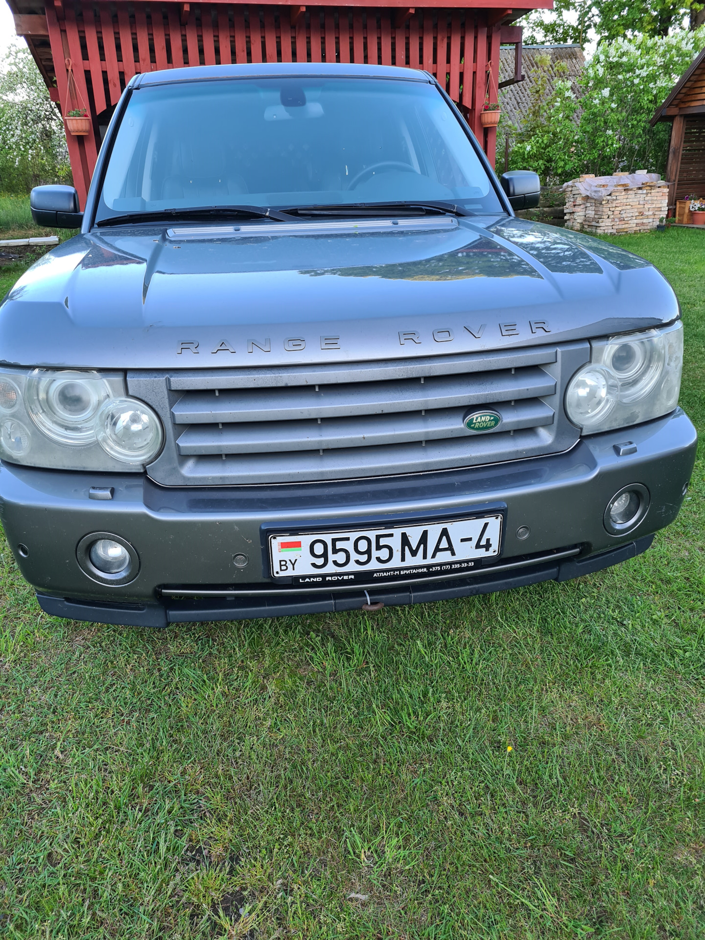 Рамки номеров — Land Rover Range Rover (3G), 3,6 л, 2007 года ...