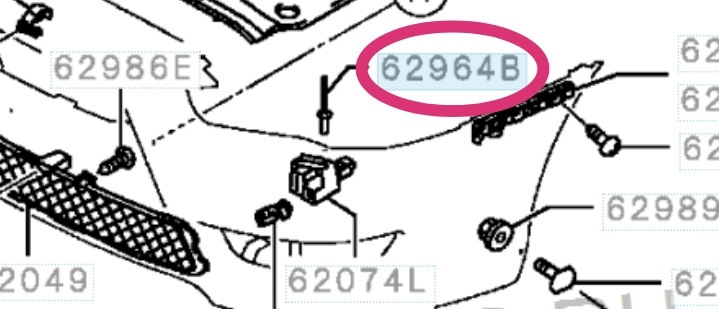 Передний бампер: крепёж. Часть #1 — Mitsubishi Lancer X, 2 л, 2009 года ...