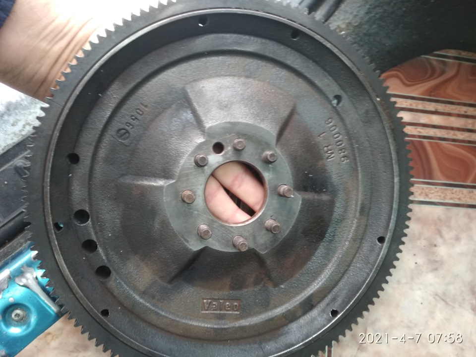 Переход на одномасс — Citroen C5 (1G), 2 л, 2002 года | своими руками ...