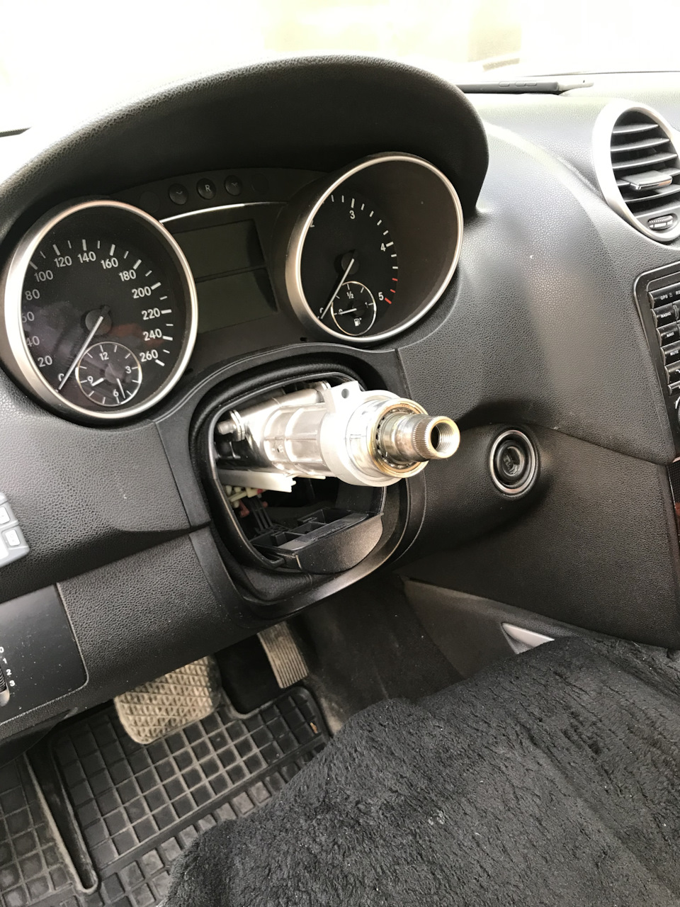 Ошибка ESP: Датчик угла поворота руля — Mercedes-Benz M-Class (W164), 3 ...