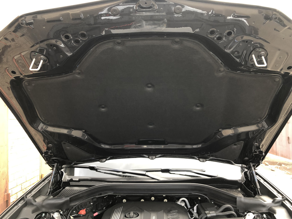 Шумка под капот и коврик в багажник BMW x4 — DRIVE2