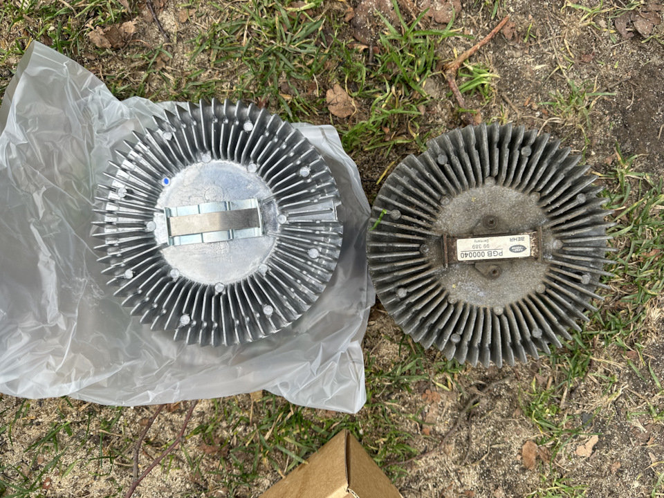 Замена вискомуфты — Land Rover Range Rover (3G), 4,4 л, 2004 года ...