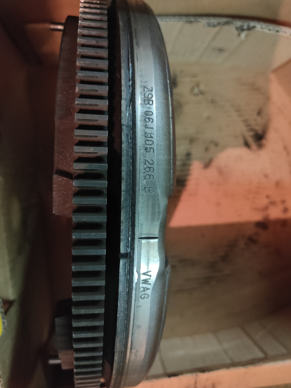 Замена сцепления, маховика МКПП — Volkswagen Passat B6, 1,8 л, 2008 ...