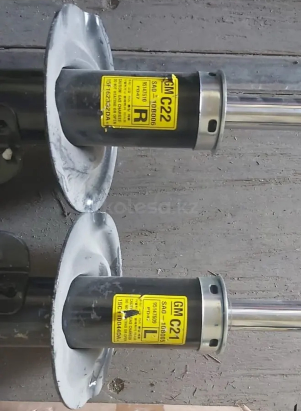 95147609 Амортизатор газовый передний левый GM | Запчасти на DRIVE2