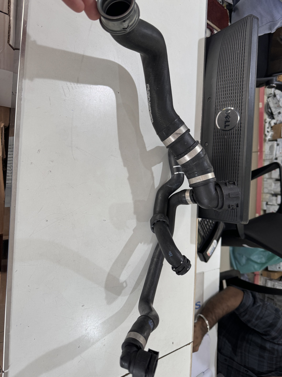 Замена помпы w222 m278, термостата и пр. требухи — Mercedes-Benz S ...