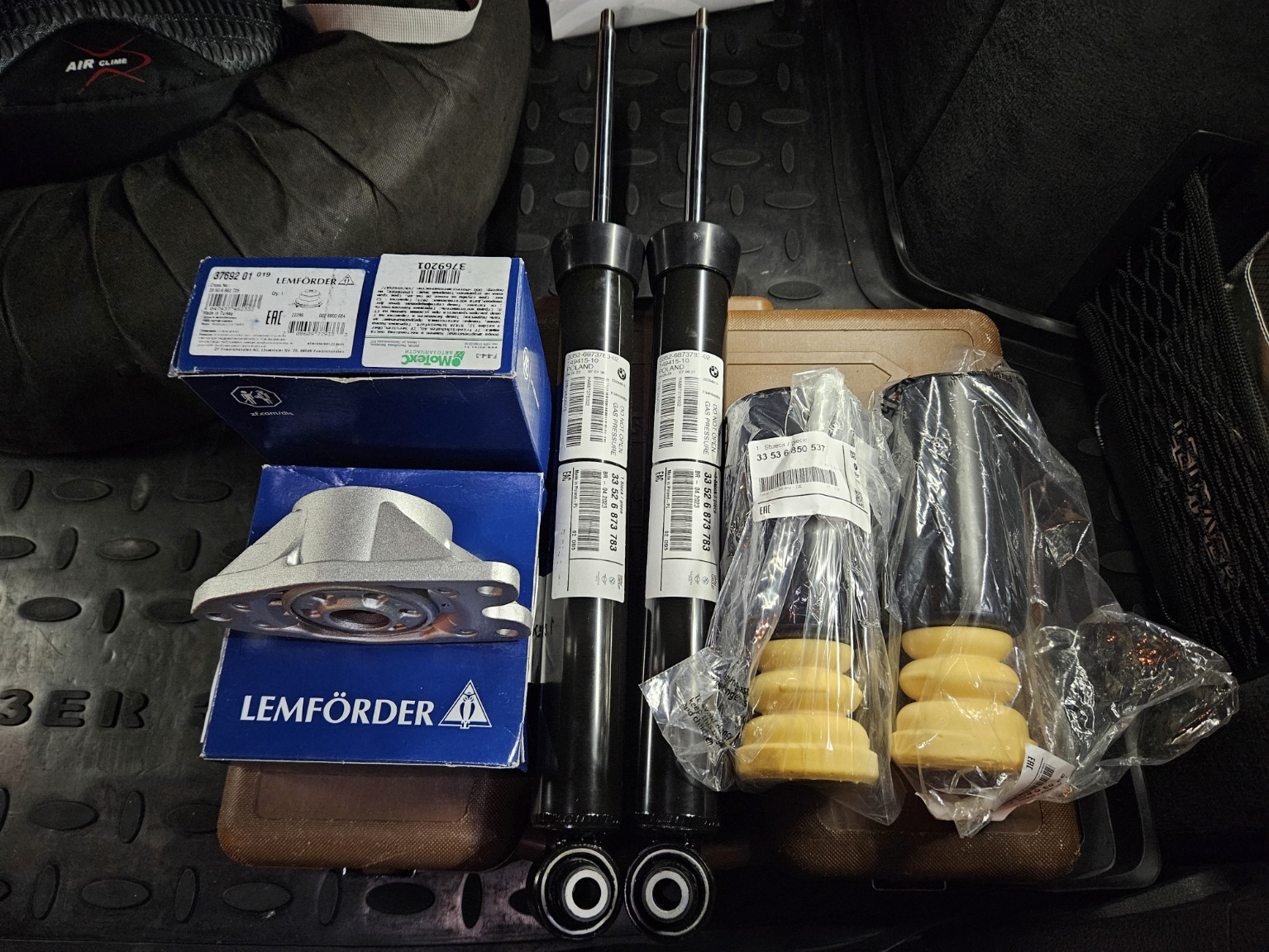 Замена задних амортизаторов — BMW 3 series Gran Turismo (F34), 2 л ...