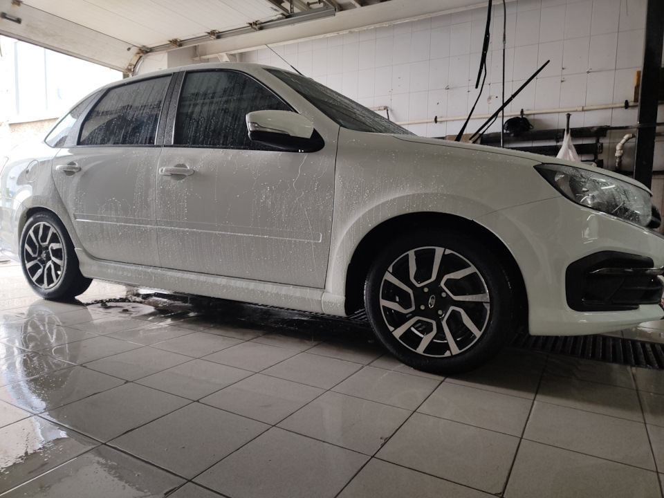 Проставки на Драйв Актив.Седан. — Lada Гранта Drive Active, 1,5 л, 2023 ...