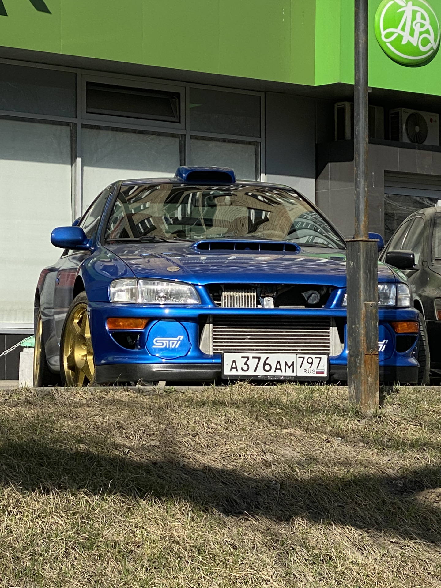 Забрал) и она прекрасна) — Subaru Impreza WRX STI (GC), 2 л, 1998 года ...