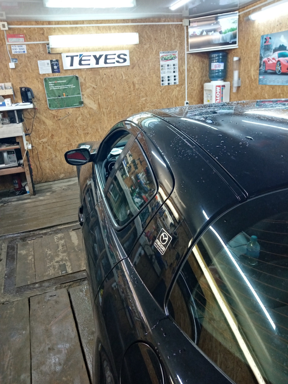 принудительное включение вентилятора — Mazda RX-8, 1,3 л, 2003 года ...