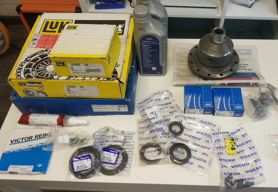 Установка блокировки НИРФИ и нового маховика со сцеплением — Ford Focus ...