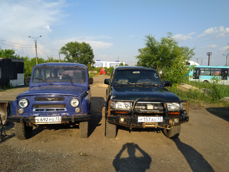 Некоторые запчасти для подвески — Toyota Land Cruiser 80, 4,2 л, 1993 ...