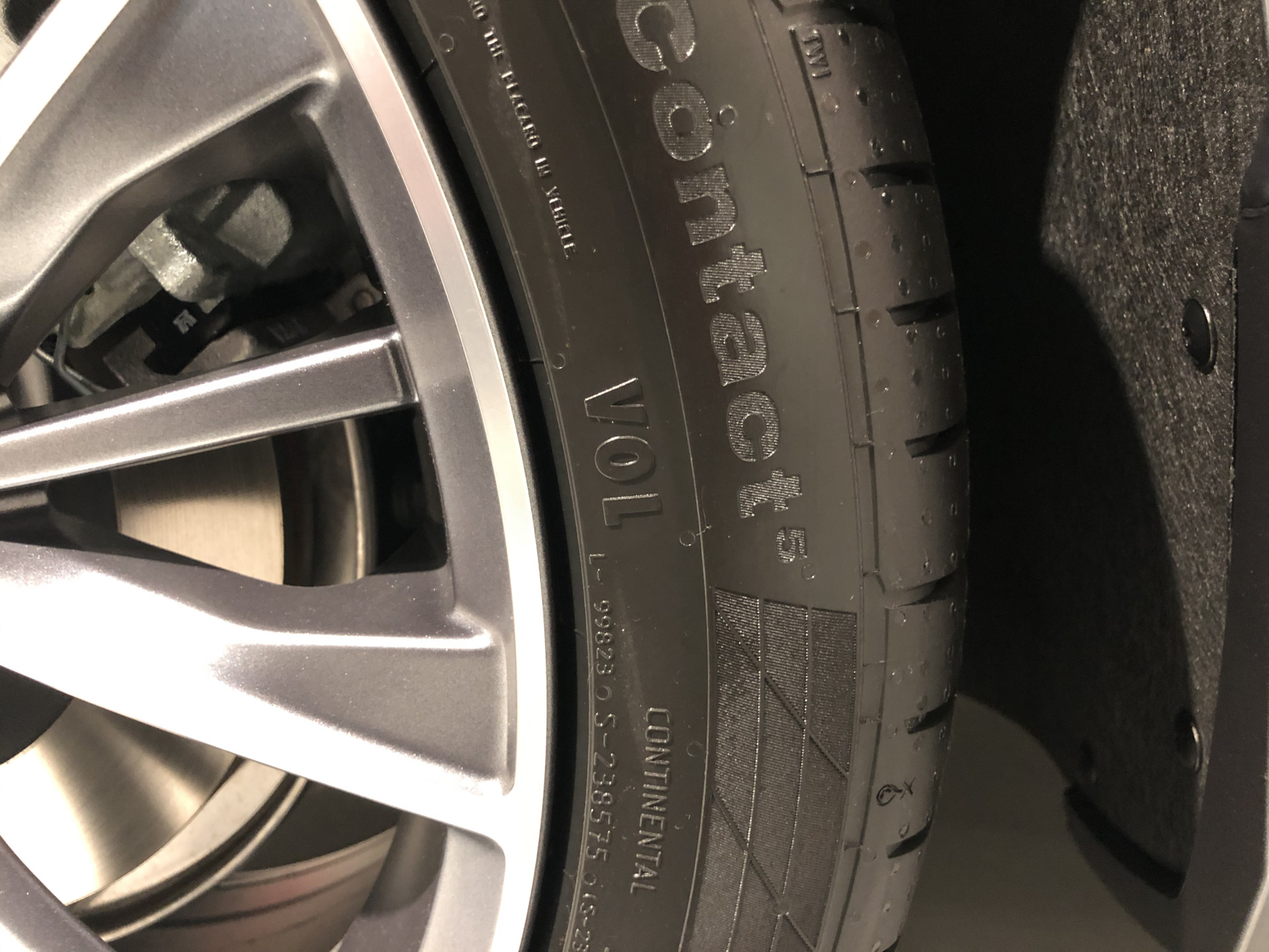 Continental sport contact 5 VOL — Volvo S90 (2G), 2 л., 2020 года ...
