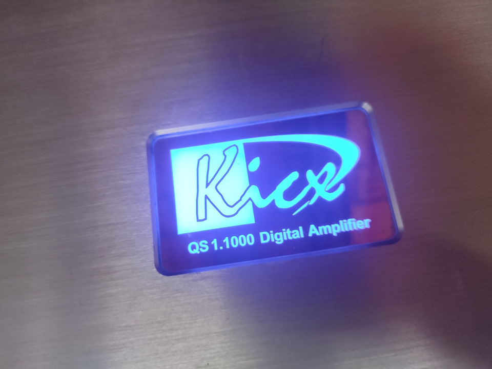 Замена старого моноблока kicx qs 1.600 на kicx qs 1.1000 — Lada 210740, 1,6 л, 2007 года ...