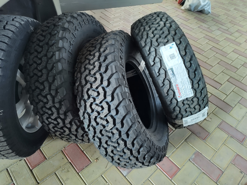 Шины ANTARES GOLIATH A/T LT245/75R16 120/116Q и диски ET+20 — УАЗ ...