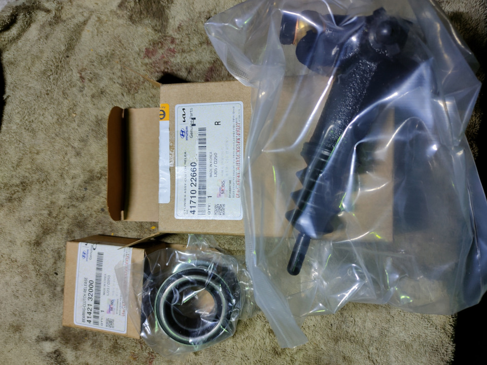 Замена сцепления — Hyundai Getz, 1,4 л, 2007 года | визит на сервис ...