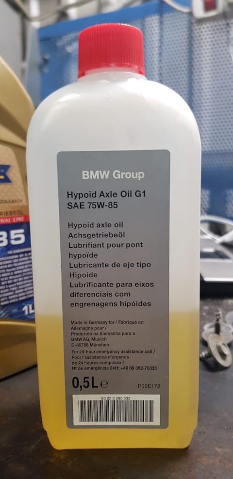 83222295532 Масло для редуктора заднего моста BMW | Запчасти на DRIVE2