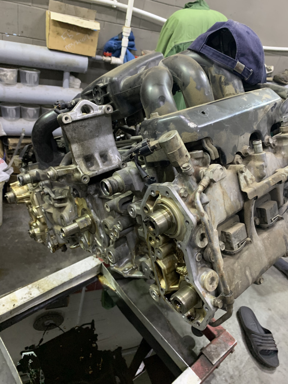 #16 Большое ТО двигателя Subaru Tribeca — Subaru Tribeca B9, 3 л, 2007 ...