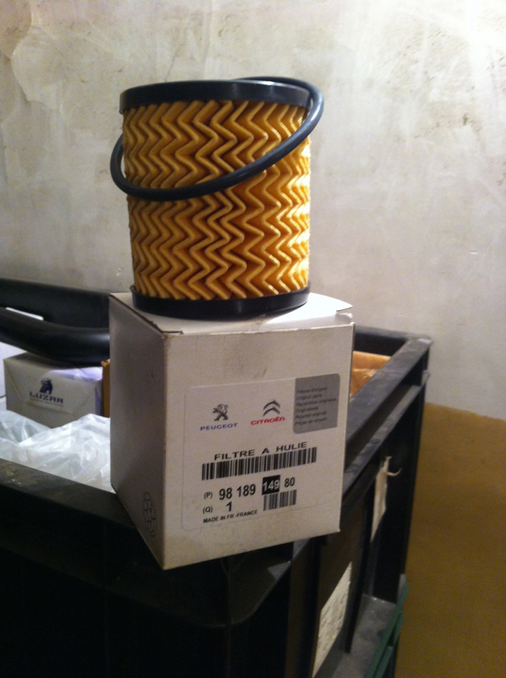 9818914980 Фильтр масляный Peugeot Citroen | Запчасти на DRIVE2