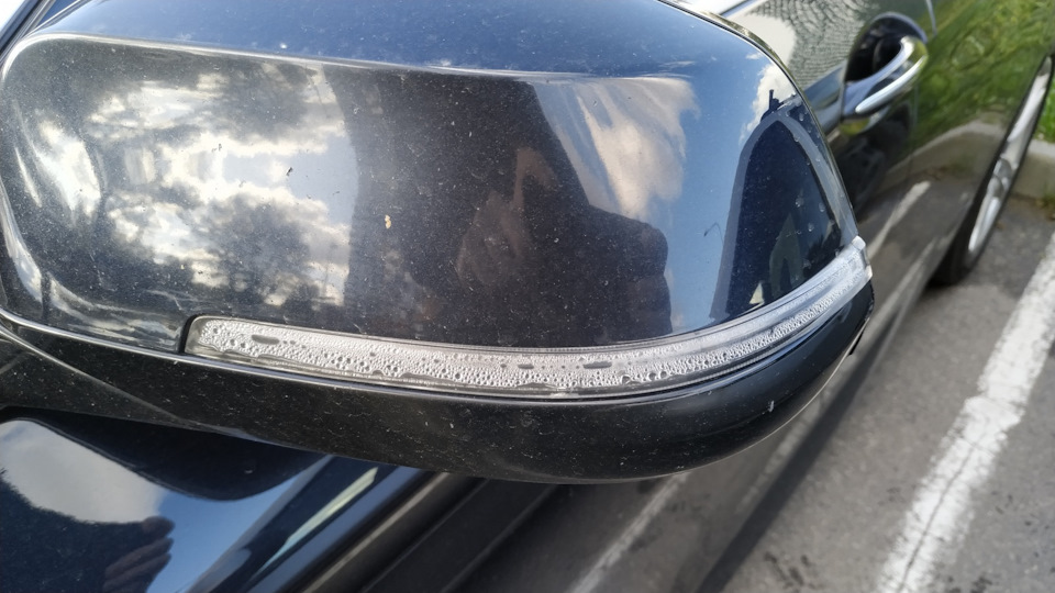 Сервис 3: Замена указателя поворота в зеркале — BMW 5 series Touring ...