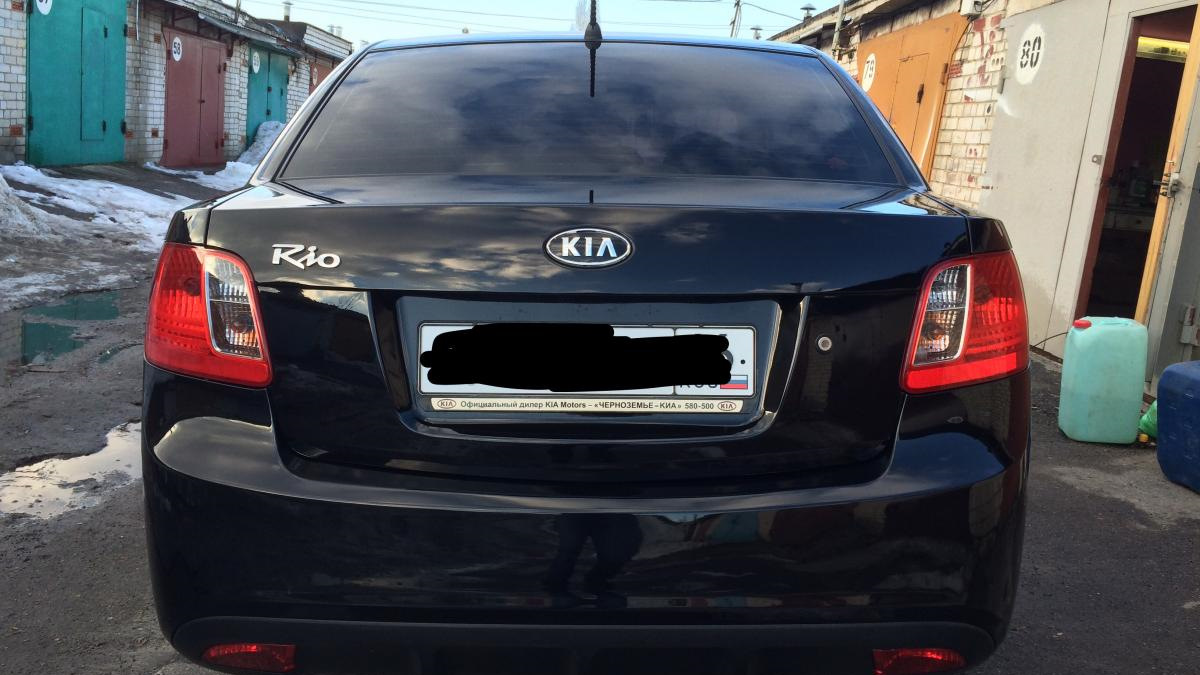KIA Rio (2G) 1.4 бензиновый 2010 | на DRIVE2