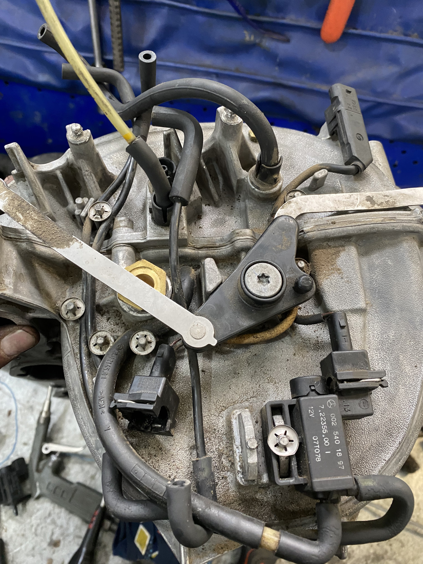 Ошибка P2006 или 0522 — Mercedes-Benz GL-Class (X164), 5,5 л, 2007 года ...