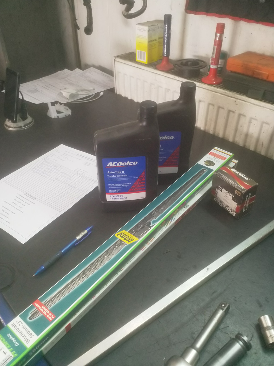 Плановое ТО 154 тыс. км. — Chevrolet TrailBlazer (1G), 4,2 л, 2005 года ...