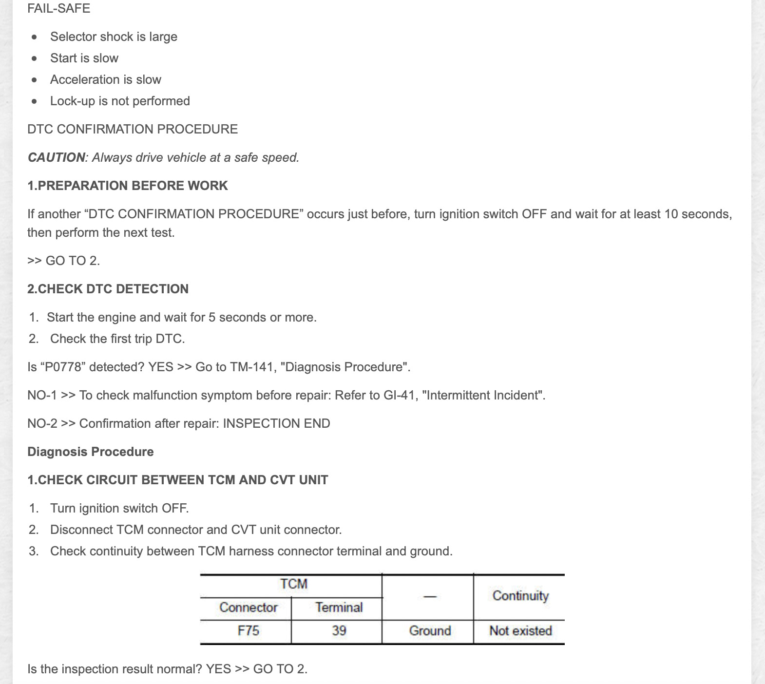 p0778 nissan (ошибка вариатора) — Jatco на DRIVE2