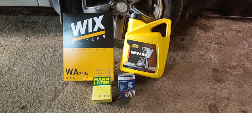 Замена фильтров и масла 10 — Opel Combo C, 1,7 л, 2007 года | плановое ...