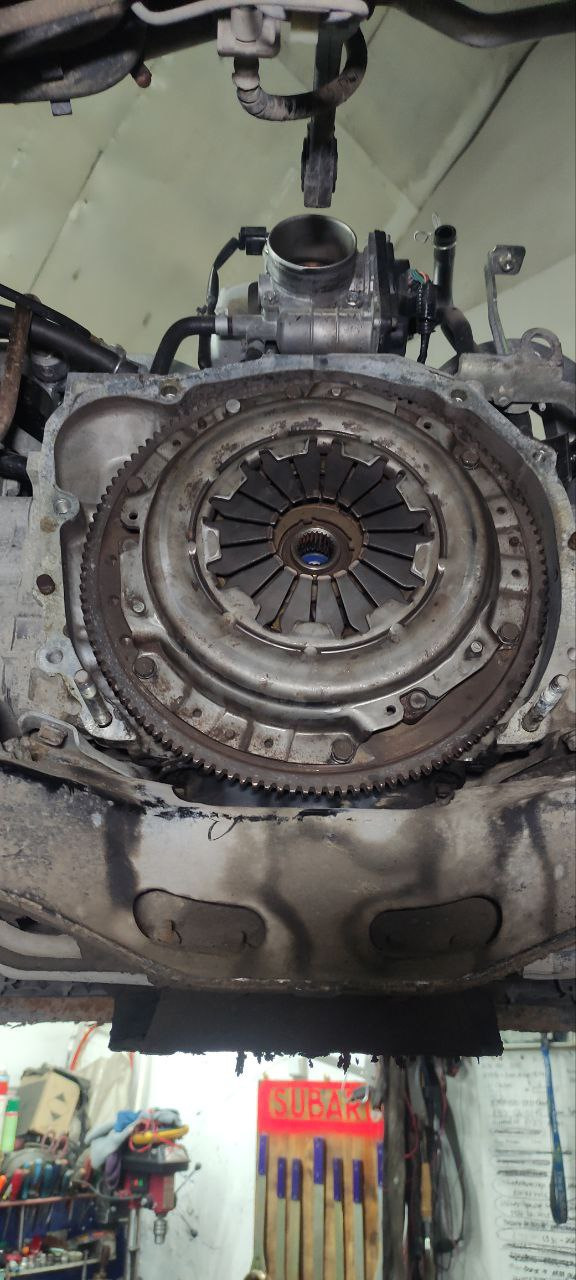 Минус вилка сцепления) — Subaru Impreza (GE/GH), 2 л, 2008 года ...