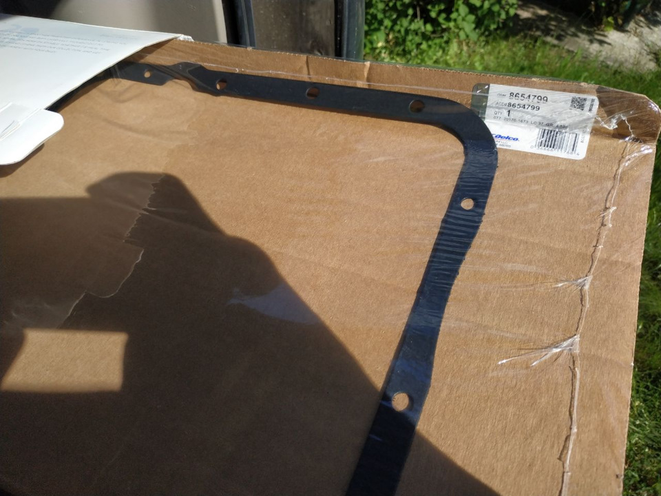 8654799 Прокладка поддона акпп GM | Запчасти на DRIVE2