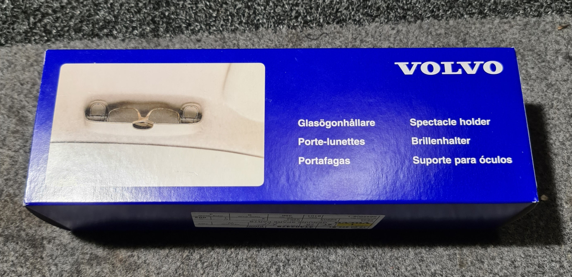 4.Футляр для очков Volvo 31403479 — Volvo XC60 (2G), 2 л, 2018 года ...