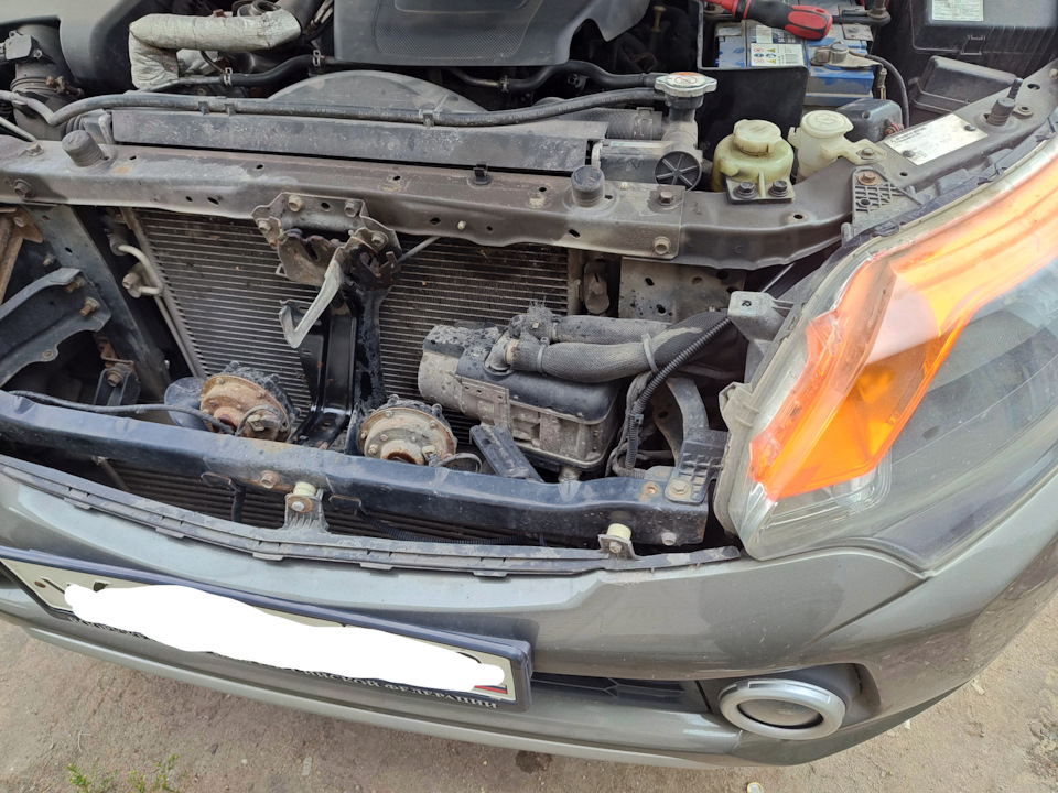 Дополнительное охлаждение Mitsubishi L200 2016 — Mitsubishi L200 (5G ...