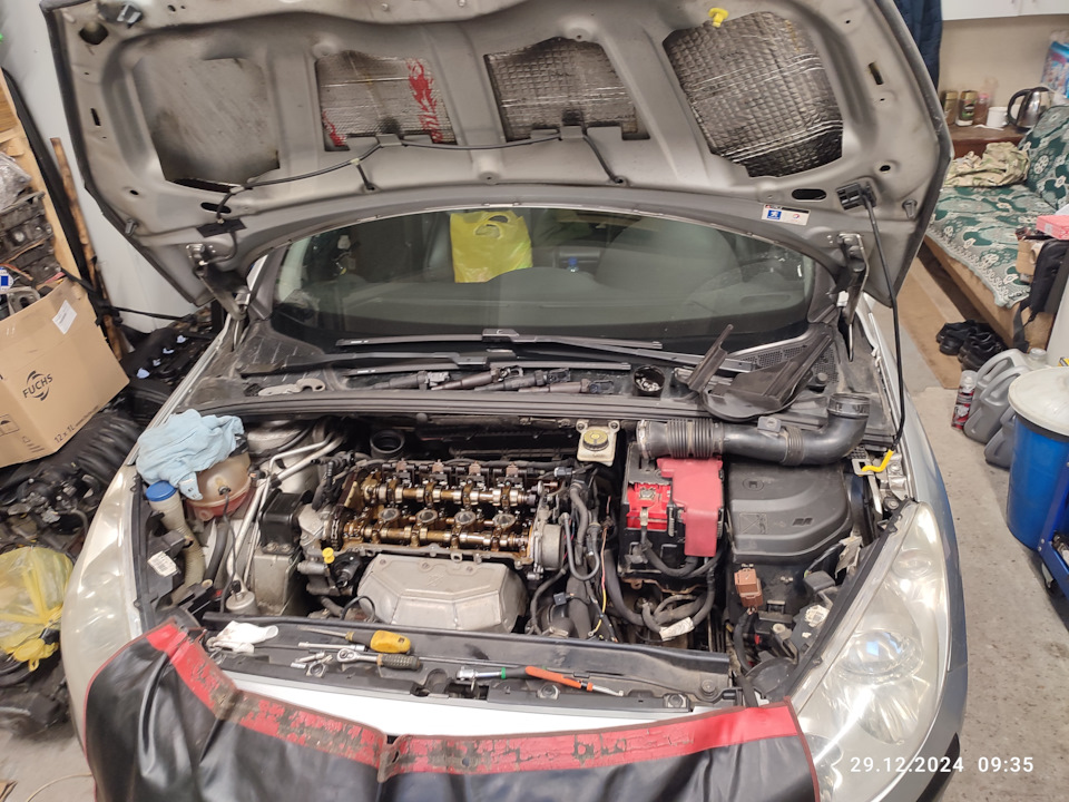#74 Замена прокладки масляного фильтра и кл.крышки — Peugeot 308 (1G ...